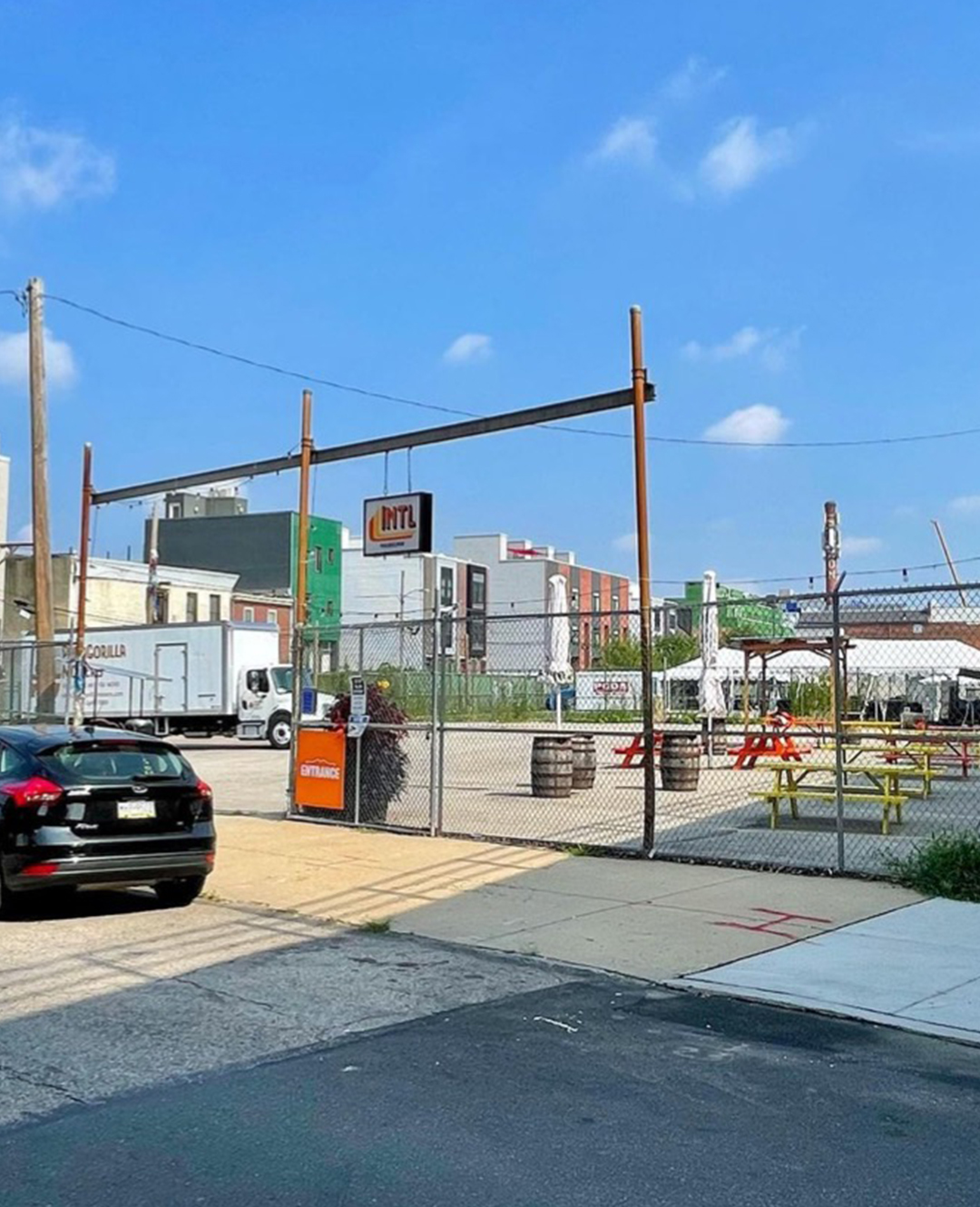 The City Fitness & International Bar's Outdoor Space on Front & Cecil B ...