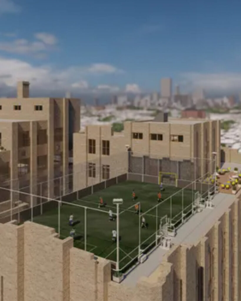A Rooftop Soccer Field is Coming to the Bok Building This Fall Along ...