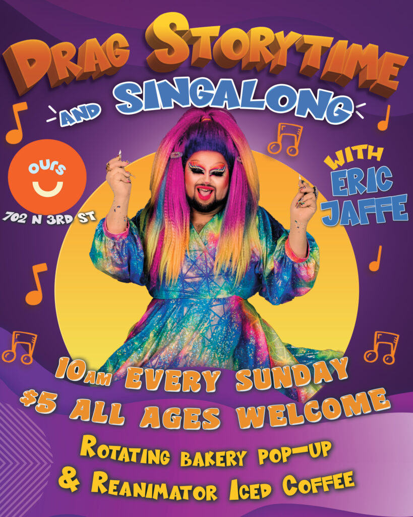 Drag Storytime & Singalong with Eric Jaffe - Wooder Ice