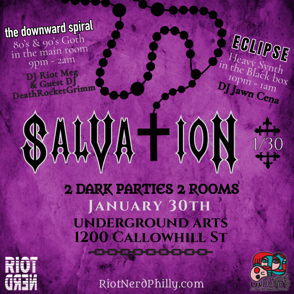 Salvation: 2 Dark Parties, 2 Rooms, Just 1 Ticket - Wooder Ice